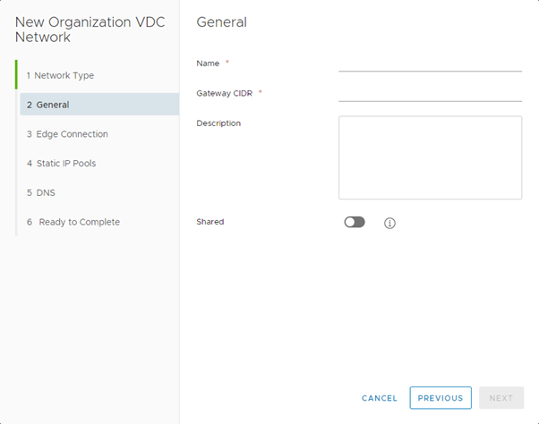 How to create an isolated VDC network - Technical Documentation