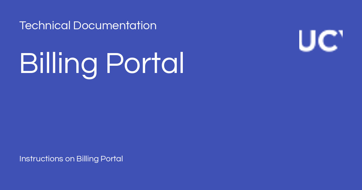 Billing Portal - Technical Documentation